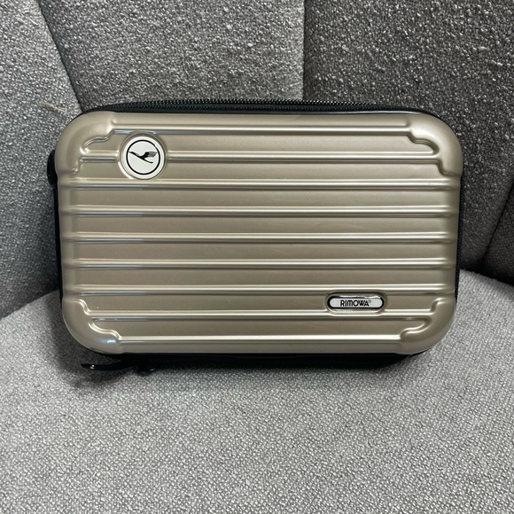 Bags | Rimowa Lufthansa First Class Travel Amenity Kit Case Luxury ...